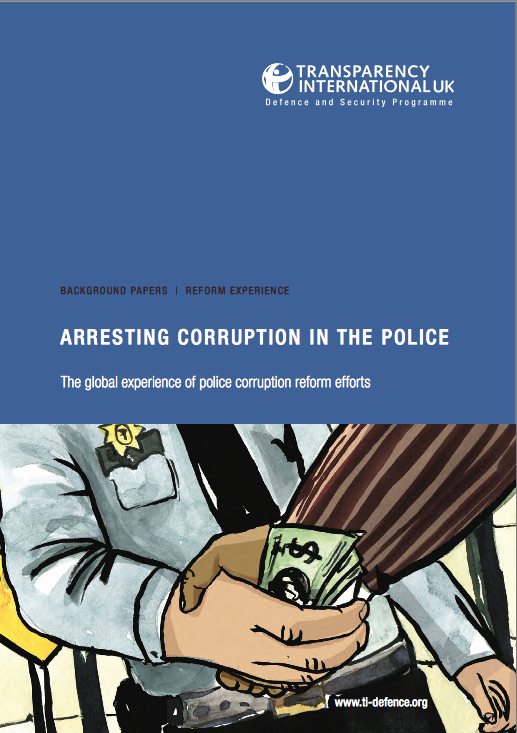 Police services – Sectors – Curbing Corruption