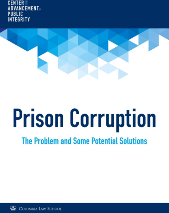 Prison services – Sectors – Curbing Corruption